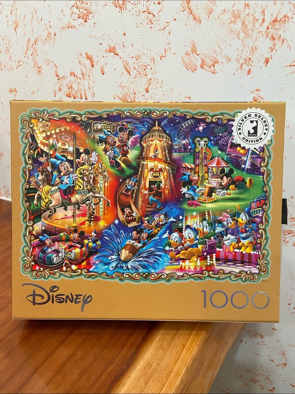 ceaco | Games | Sealed Ceaco Disney 00 Piece Silver Select Edition ...